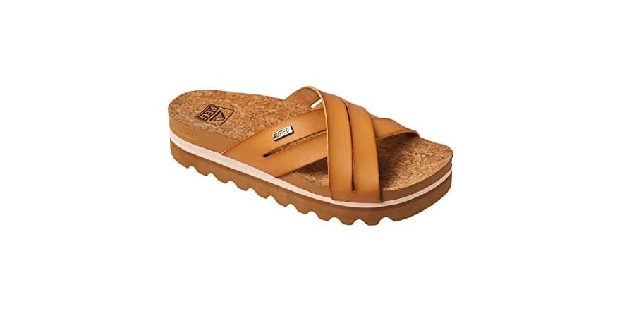Reef Cushion Bloom Natural Sandal