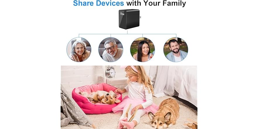 HiSpyCam 1080P Mini Charger Camera