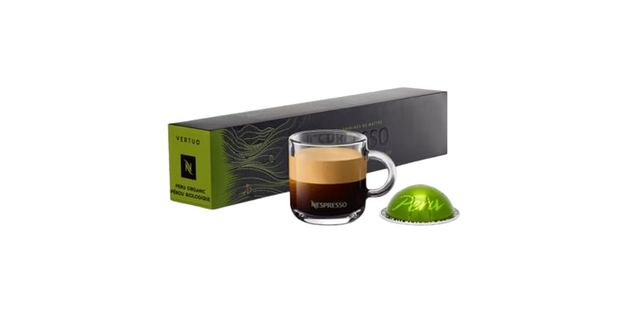 Nespresso VertuoLine Peru Organic 90-Count