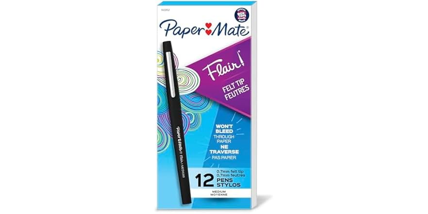 Paper Mate Flair Point-Guard Porous Point Pens