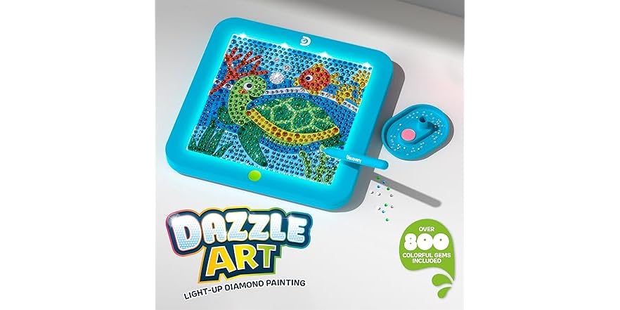 Discovery Dazzle Art Light-Up Painting Kit
