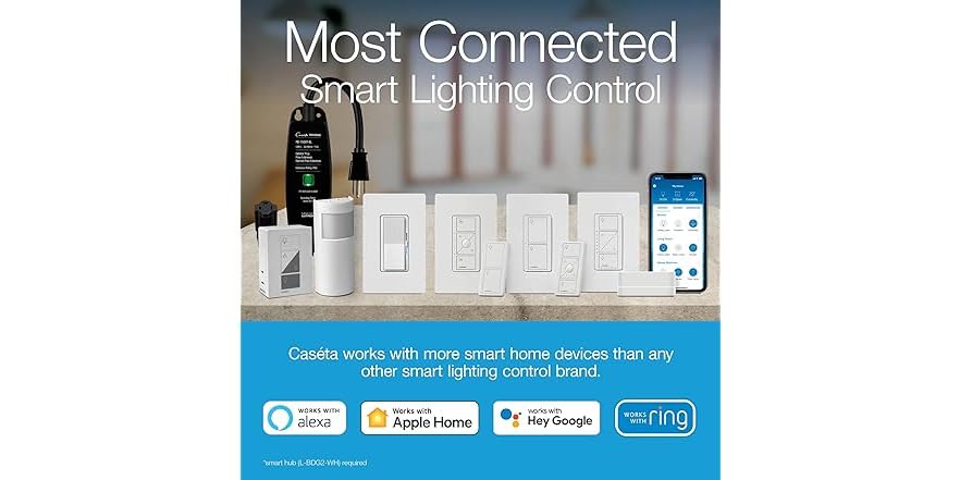 Lutron Diva Smart Dimmer Switch