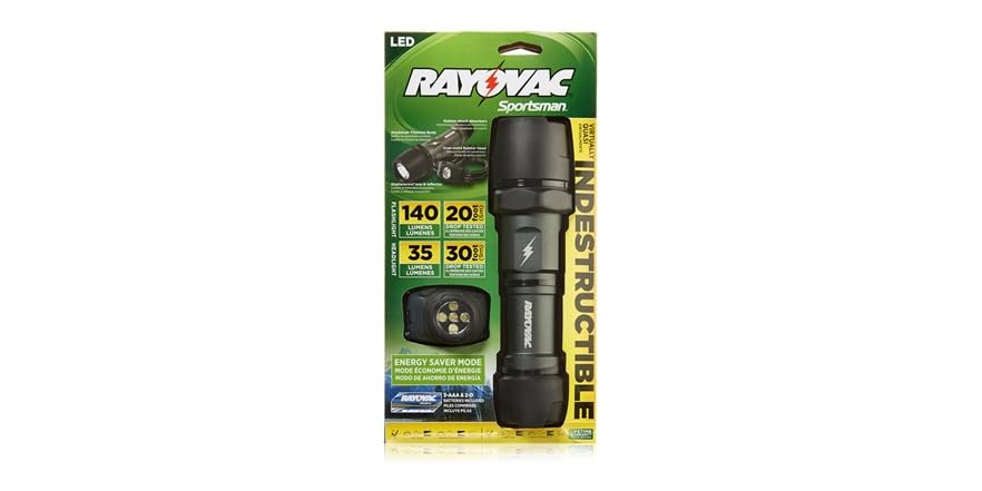 Rayovac Flashlight/Headlight Combo