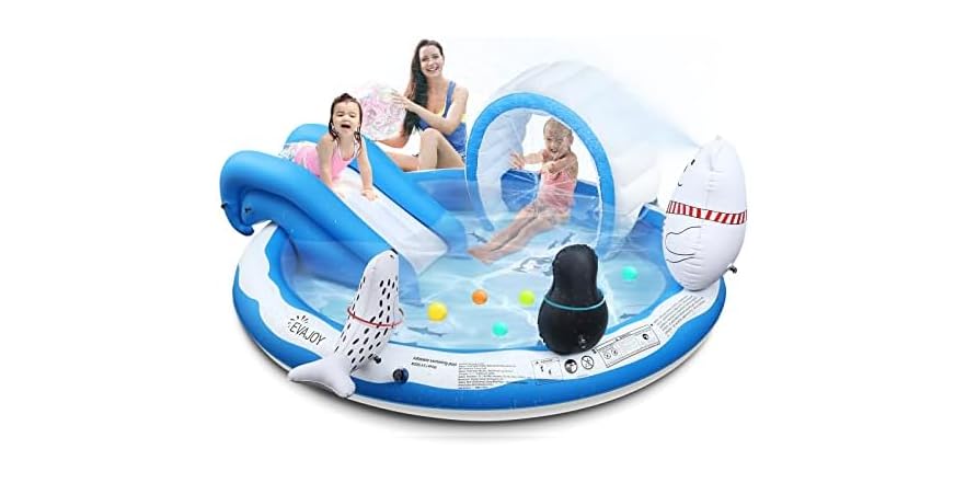 Evajoy Inflatable Play Center, Kid Pool