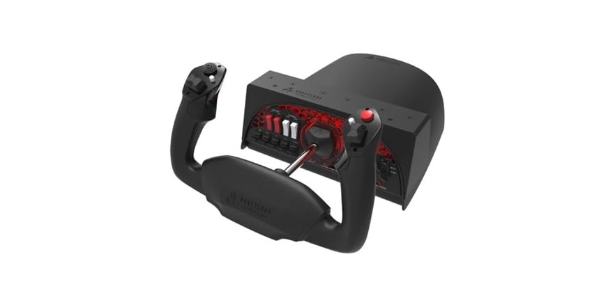 Alpha Flight Controls Yoke with Throttle and Hub