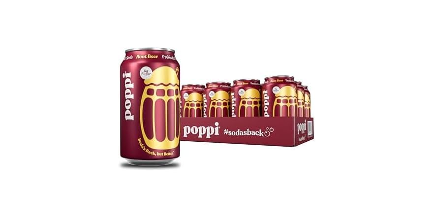 Poppi Root Beer 12pk