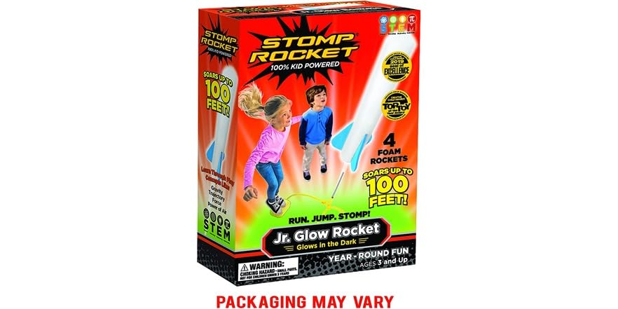 Stomp Rocket Jr. Glow Rocket