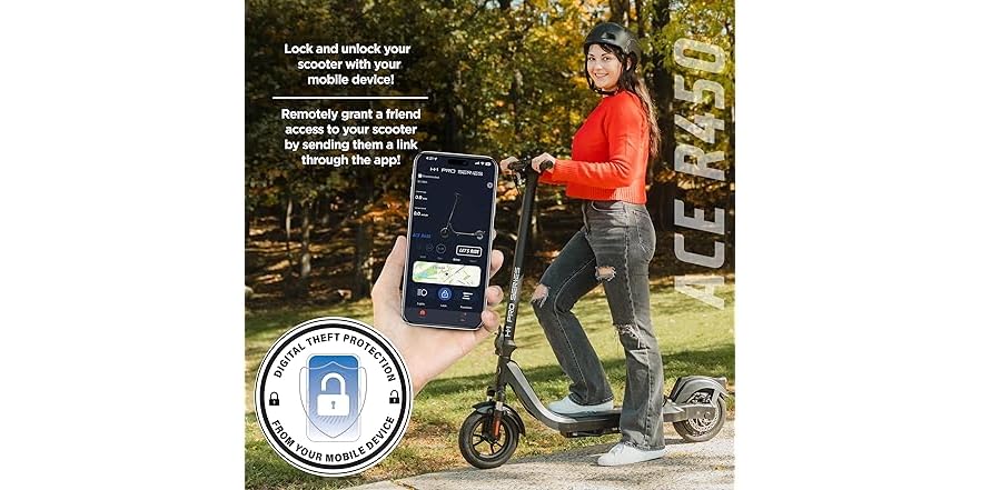 H-1 Pro Series Ace R450 Foldable E-Scooter