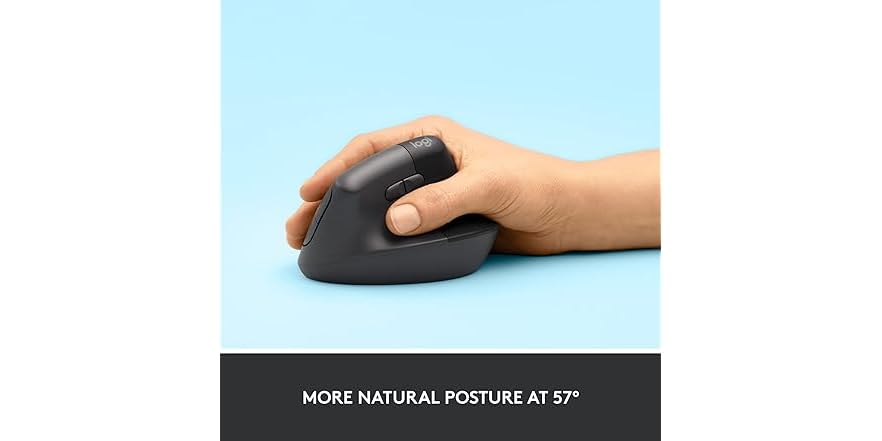 Logitech Lift Vertical Ergonomic Mouse