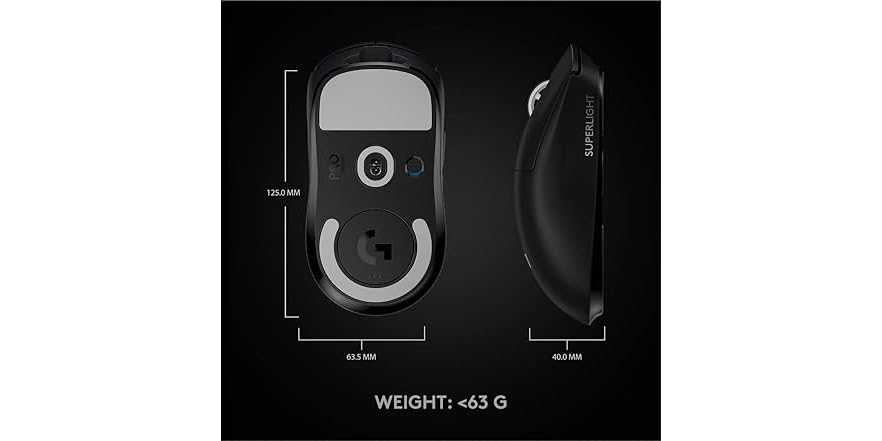 Logitech LOGITECH G PRO X SUPERLIGHT Logitech G PRO X SU (Open Box)