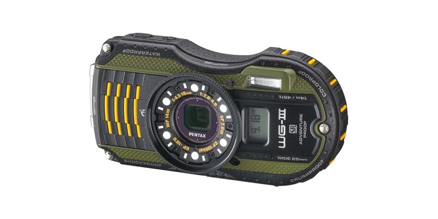 Pentax WG3 16MP Waterproof Digital Camera