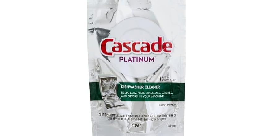 Cascade Dishwasher Cleaner Fresh Scent