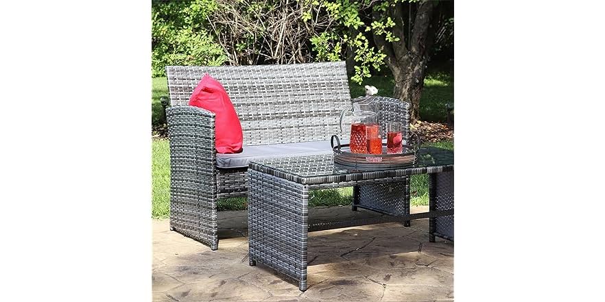 Sunnydaze Décor Ardfield 4-Piece Patio Set