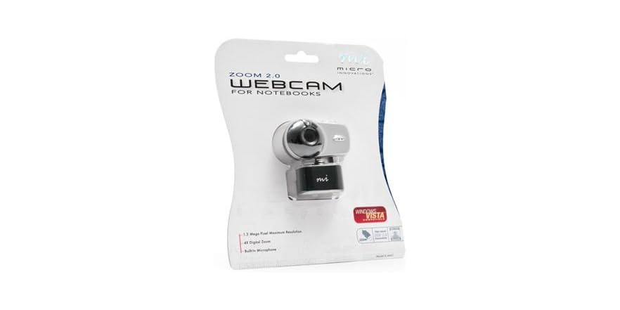 Micro Innovations 1.3MP Zoom USB 2.0 Webcam