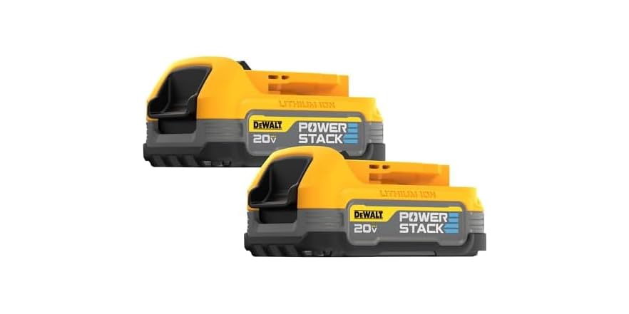 DEWALT DCBP034-2 20V MAX POWERSTACK Battery 2 Pack