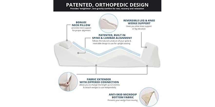 Contour Backmax Foam Bed Wedge