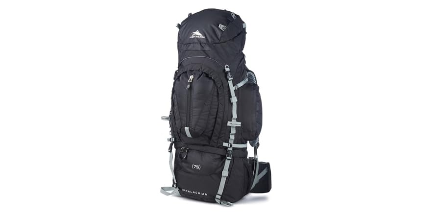 High Sierra 75L Appalachian Backpack - Black