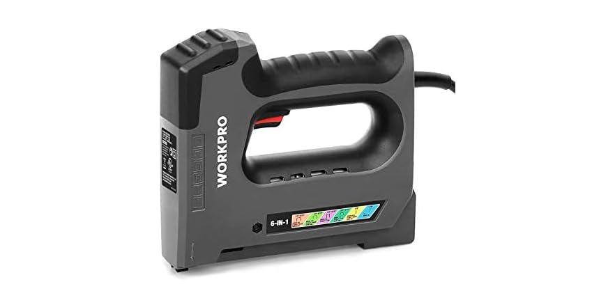 WORKPRO 6 in 1 Staple Gun