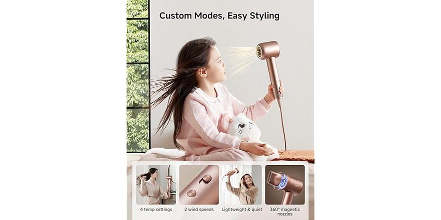 DREAME Hair Glory Combo High-Speed Hair Dryer