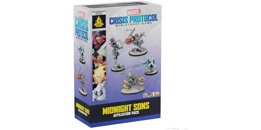 Marvel: Crisis Protocol Midnight Sons Affiliation Pack