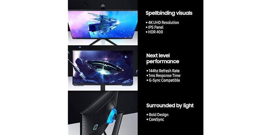 Samsung 28" 4k Odyssey G70A Gaming Monitor