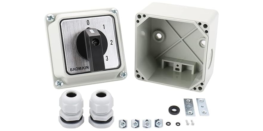 Rotary Changeover Switch w/ Exterior Box