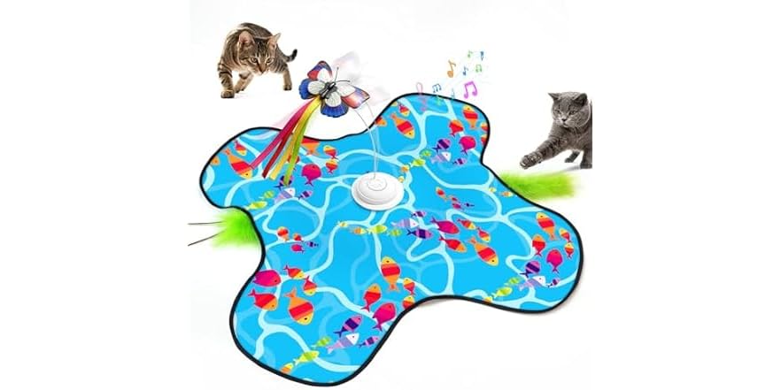 Tlaijiang Touch Activated Cat Toy
