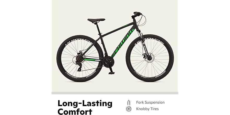 Schwinn High Timber ALX Youth/Adult Mountain Bike 29-Inch Wheels, 21-Speed,