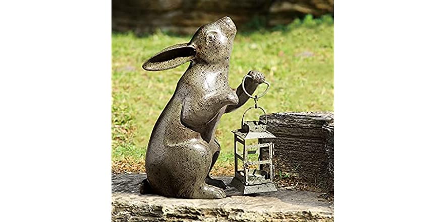 SPI Home Rabbit Lantern 53027