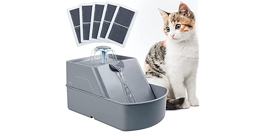 Cat Water Fountain, 90oz/2.6L