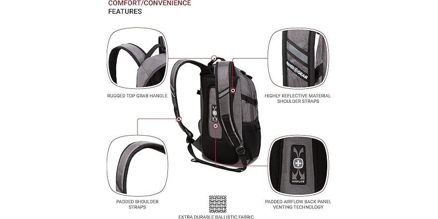 SwissGear Narrow Daypack 18-Inch