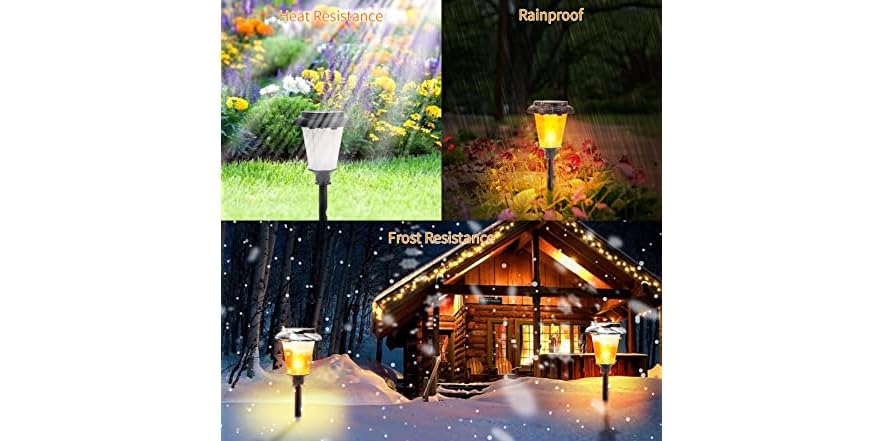 UCGG Solar Lights Outdoor