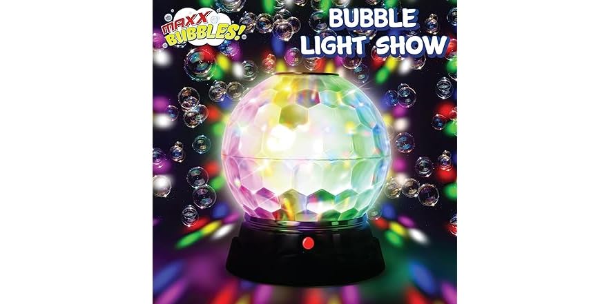 Maxx Bubbles Bubble Light Show