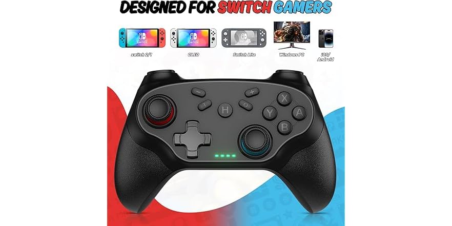 Nonbliep Wireless Controller, 2 Pack
