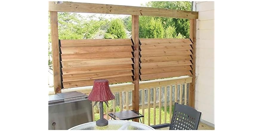 Nuvo Iron Louver Blinds & Shutter System