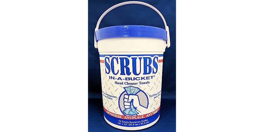 Scrubs 42272 Hand Cleaner Towel, 72 Count