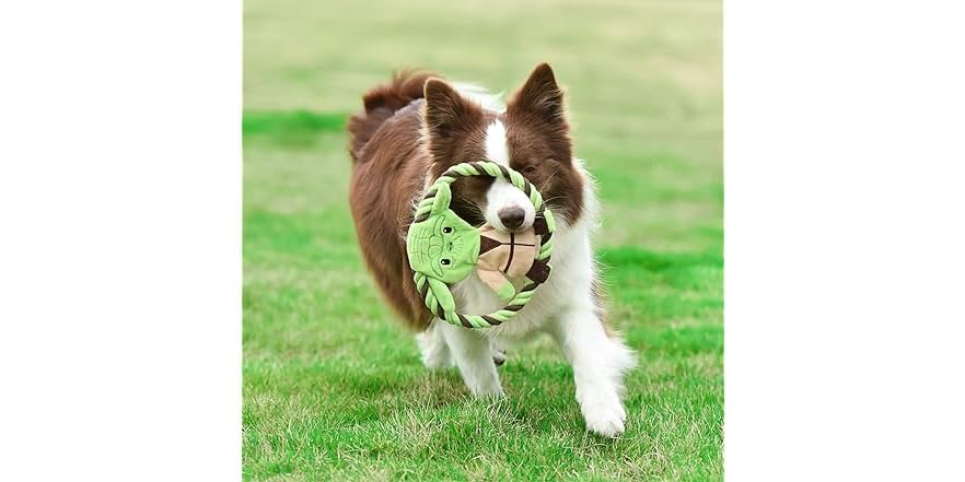 Star Wars Pets Plush Yoda Rope Frisbee