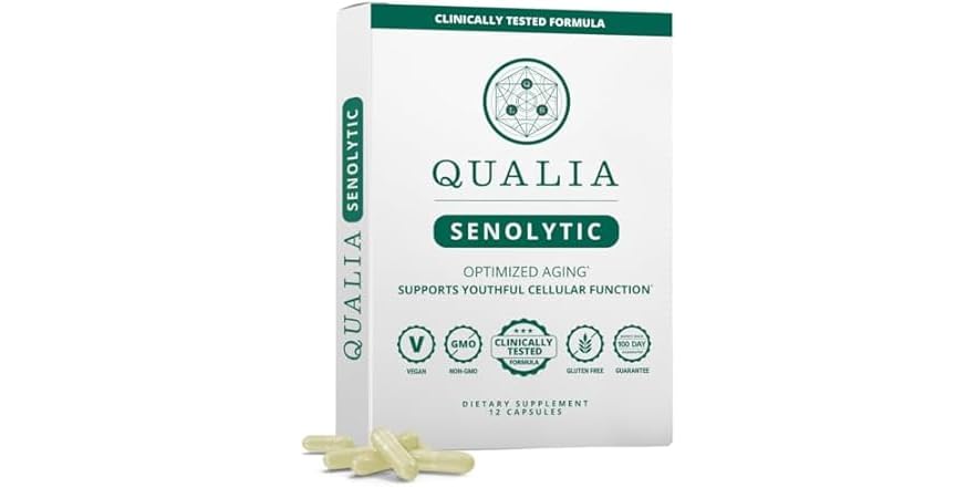 QUALIA LIFE SCIENCES Senolytic Supplement 30ct