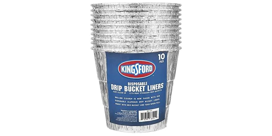 Kingsford Drip Bucket Liners 10ct
