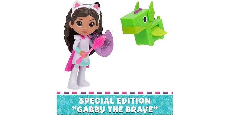 Gabby's Dollhouse, Knight Gabby Toy Figure Set