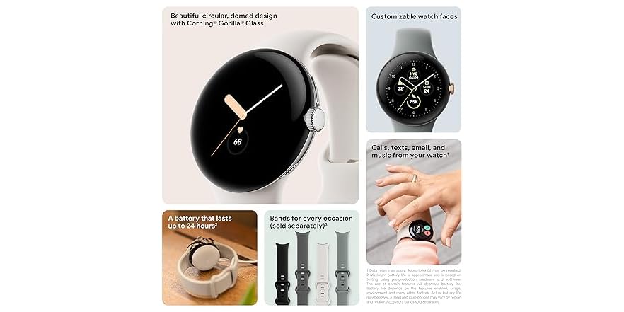 (NEW) (1st Gen) Google Pixel Watch