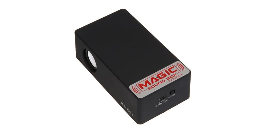 Magic Sound Box Portable Speaker - Black