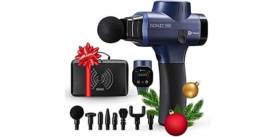 LifePro Sonic Pro Percussion Massage Gun
