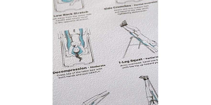 Teeter X2 Inversion Table w/ Program Mat
