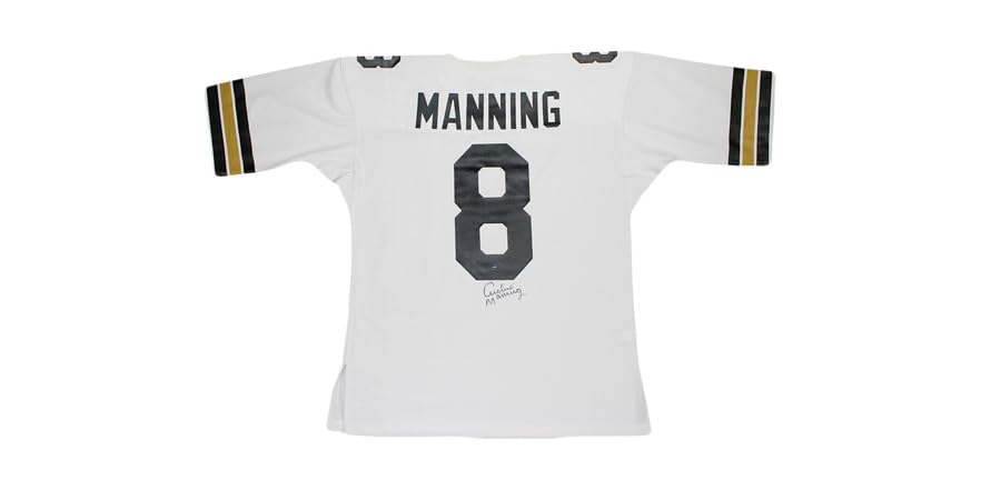 Archie Manning Signed Saints Jersey