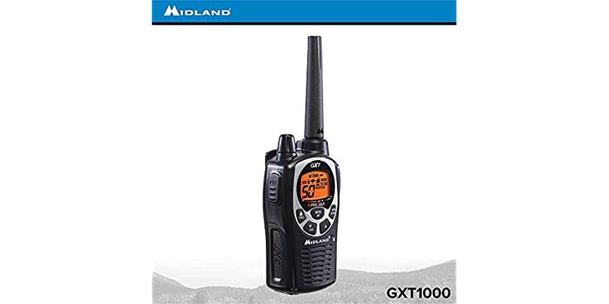 Midland - GXT1000VP4, 50 Channel GMRS Two-Way Radio