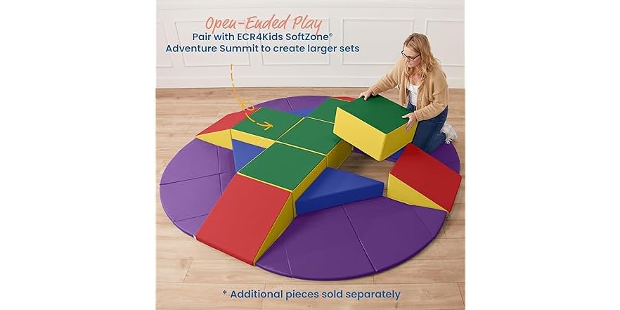 ECR4Kids SoftZone Pedestal, Beginner Playset