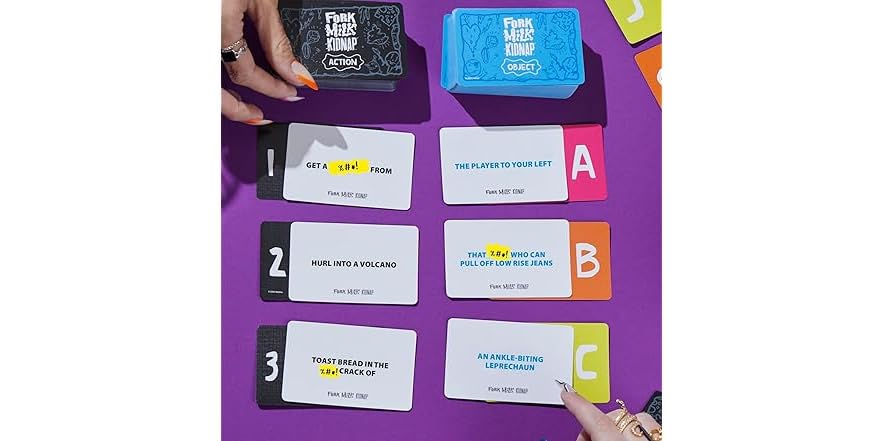 Hasbro Gaming Fork Milk Kidnap Game for Adults