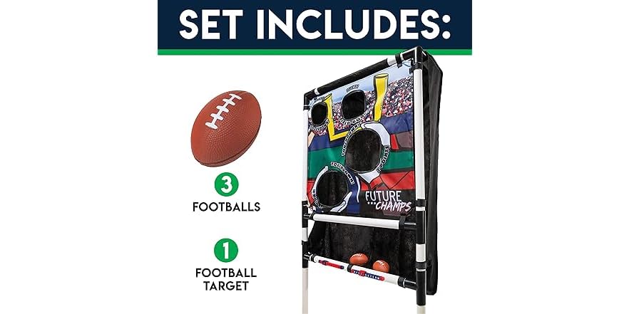 Franklin Sports Kids Football Target Toss