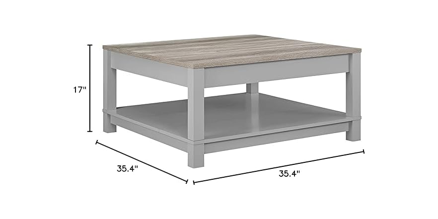 Ameriwood Home Carver Coffee Table